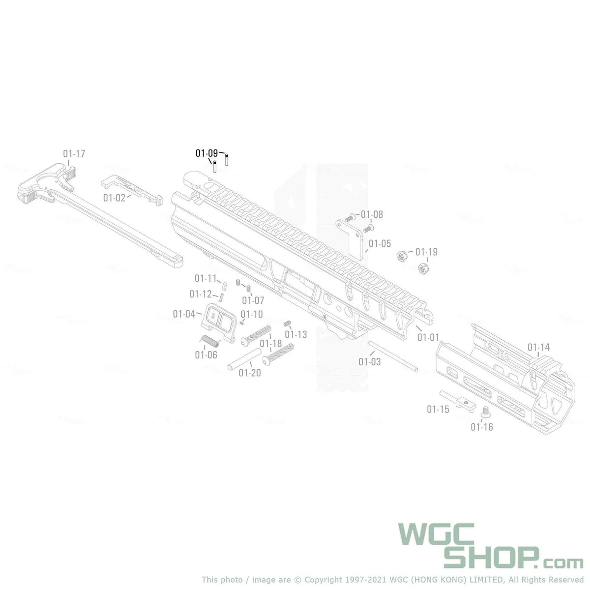 AFPG Original Parts - MPX GBB Pin 2x11 | WGC Shop