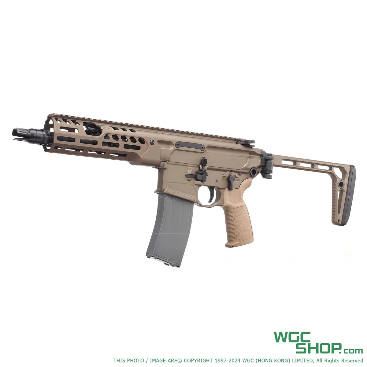 APFG S-008TN SPEAR LT 9 Inch SBR Airsoft TAN - WGC Shop