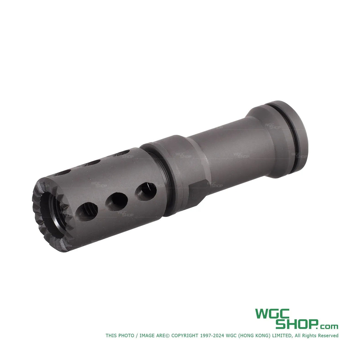 dnA Steel Muzzle / Flash Hider for VFC M249 GBB Airsoft - WGC Shop