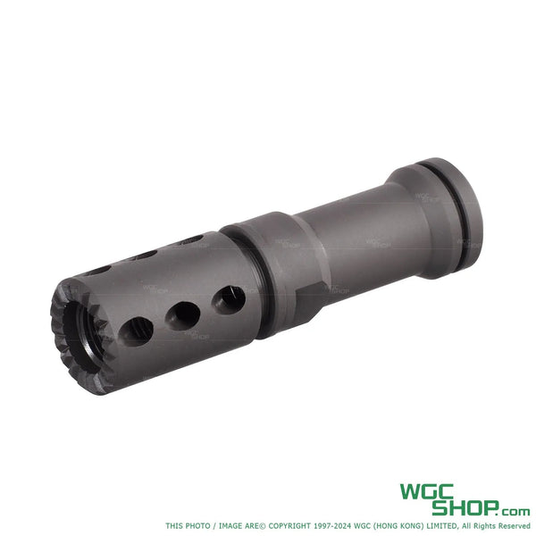 dnA Steel Muzzle / Flash Hider for VFC M249 GBB Airsoft – WGC Shop