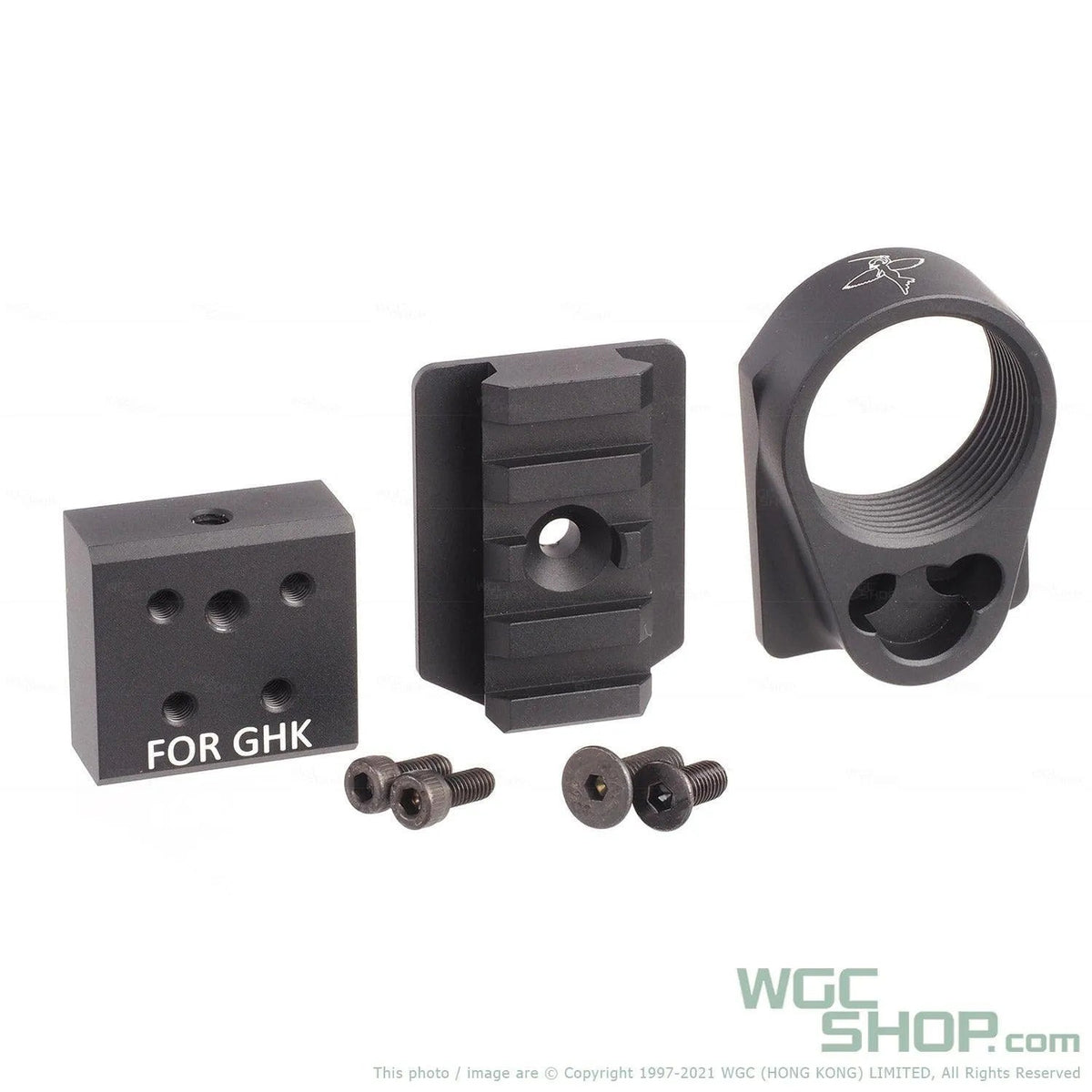 EMG / RIFLE DYNAMIC AIRSOFT AK To M4 Stock Adapter Assemble for GHK AK ...