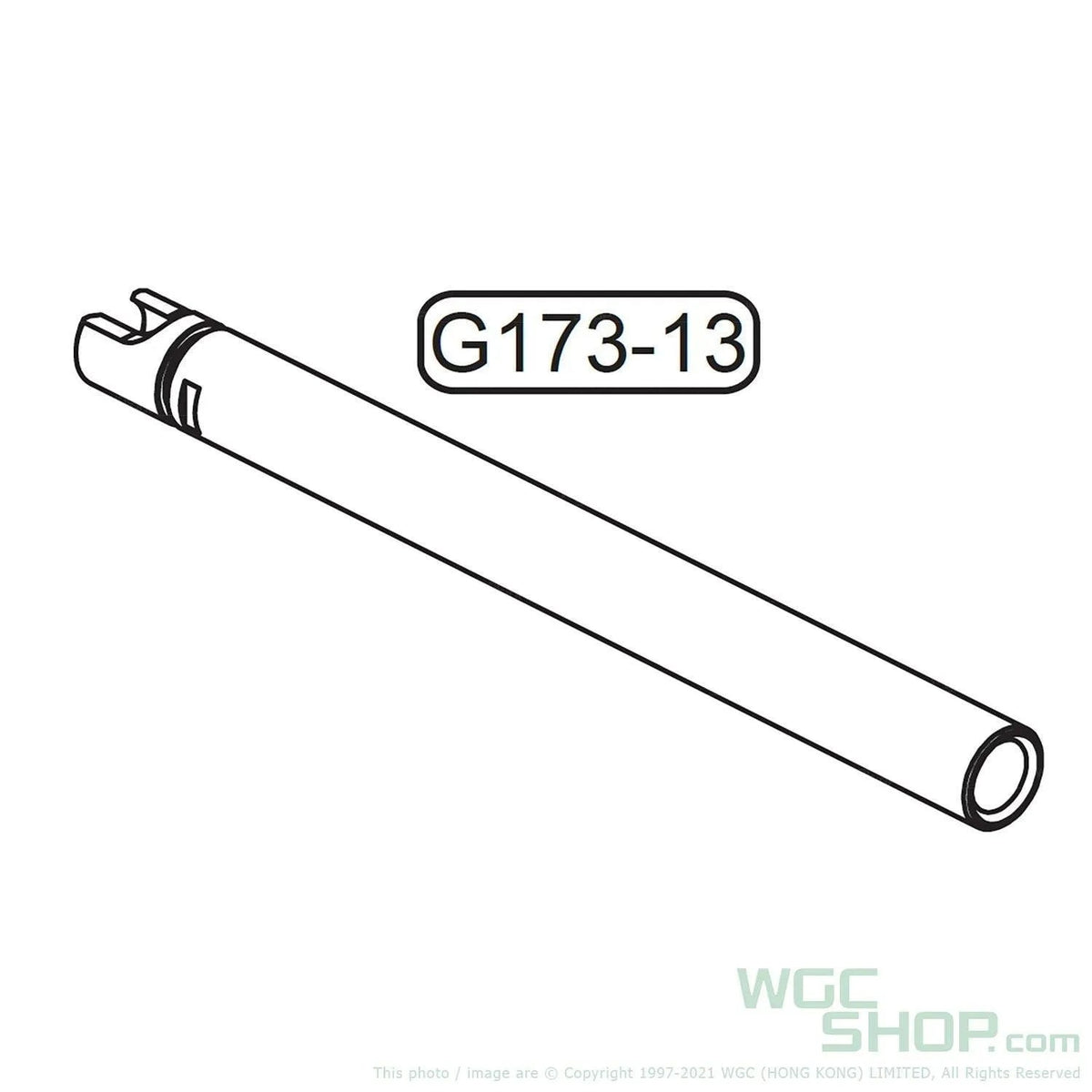 GHK Original Parts - Glock G17 Gen3 Inner Barrel for GBB Airsoft ( G173 ...