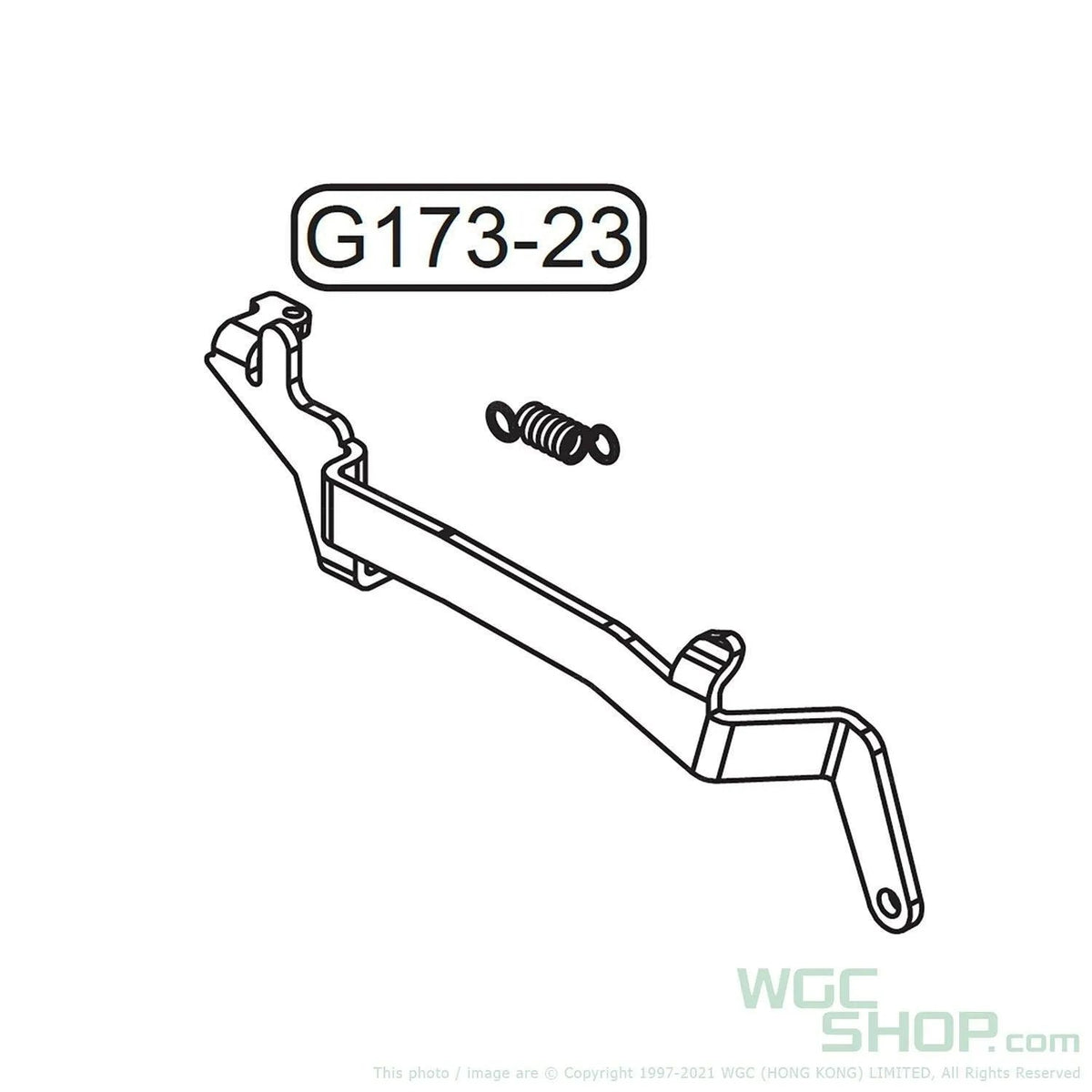 GHK Glock G17 Gen3 Trigger Connector Set - GBB Airsoft – WGC Shop