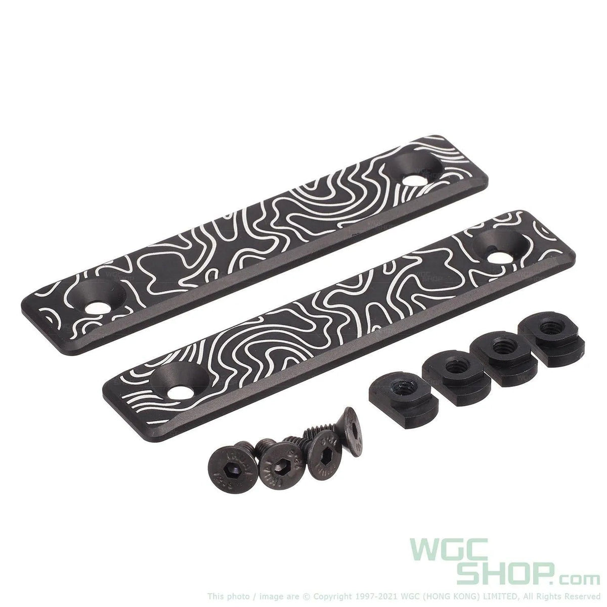 REVANCHIST Contour Pattern Aluminum M-Lok Rail Cover - WGC Shop