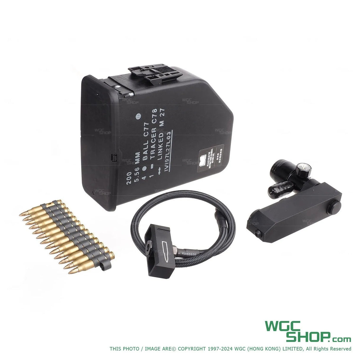 VFC M249 Airsoft Gun CO2 Air Supply Ammunition Box - WGC Shop